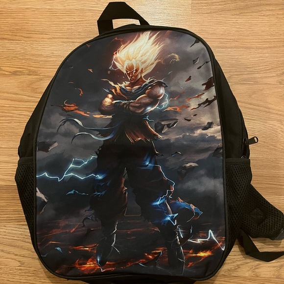 Dragonball Z | Bags | New Dragonball Z Goku Mini Backpack Or Laptop Bag ...